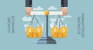 Difference between Economic Growth and Economic Development